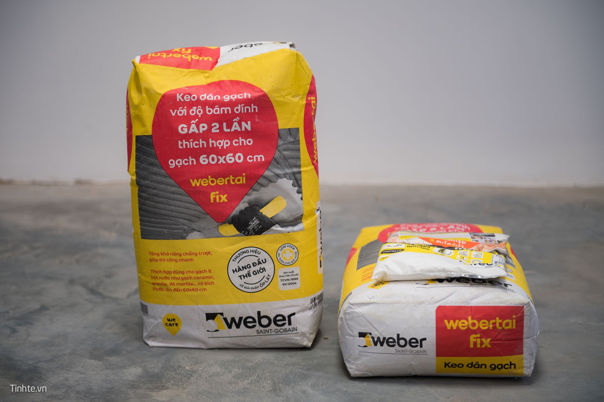 Trải nghiệm Sử Dụng Keo Dán Gạch, Keo Chà Ron Weber | Weber