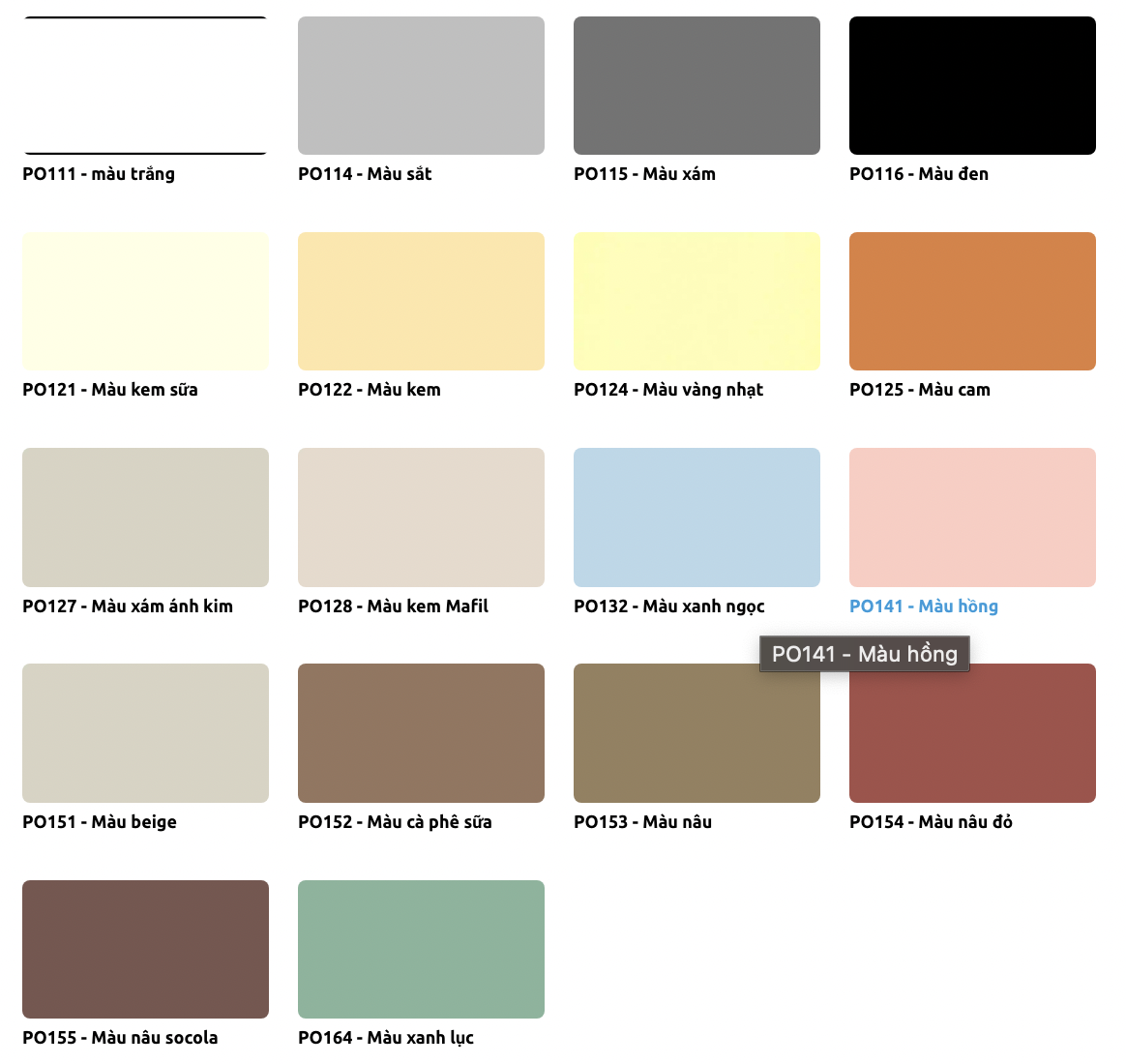 Keo Chà Ron Màu Weber - Bộ Sưu Tập Nhiều Màu Ron Sống Động | Weber